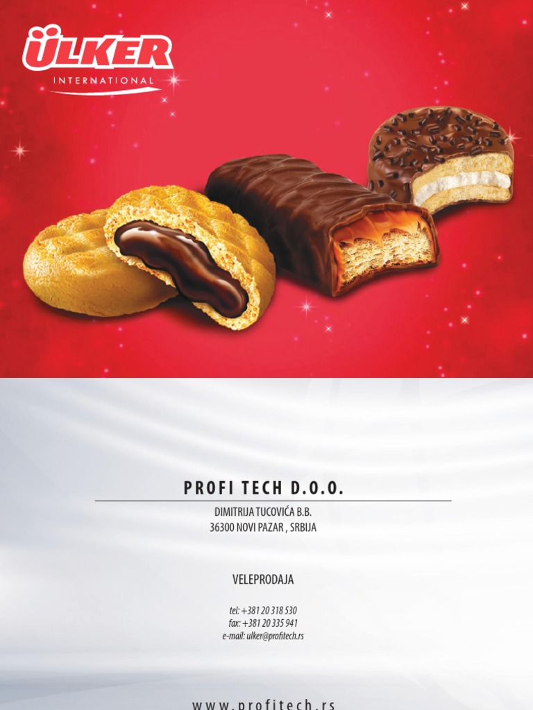 Ulker Katalog Nov 2016 | PDF | Baked Goods | Convenience Food