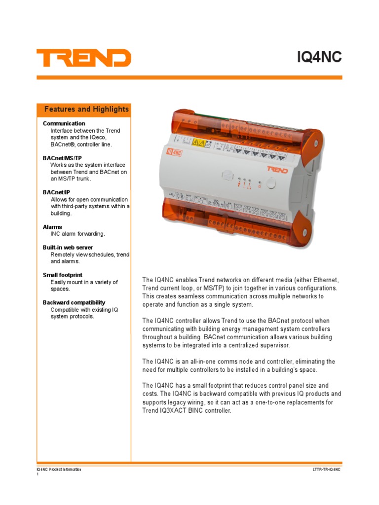 Honeywell Trend Controller