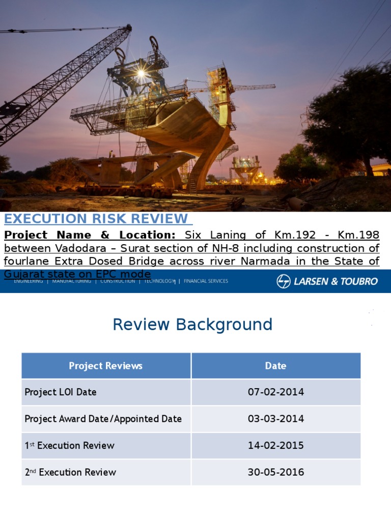Project Risk Review Presentation Rev | PDF | Risk | Risk Management