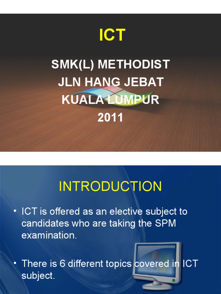 SMK (L) Methodist JLN Hang Jebat Kuala Lumpur 2011 | PDF