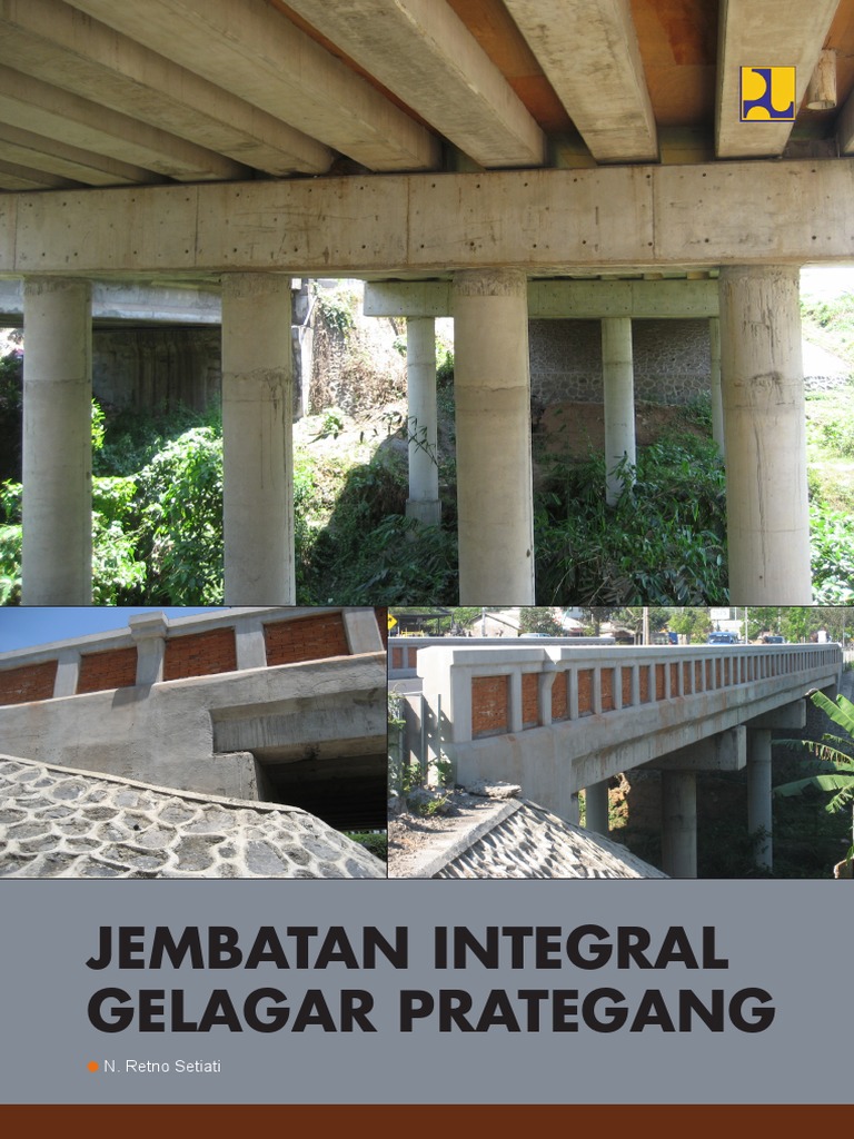 Jembatan Integral Gelagar Prategang | PDF