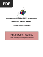 Field Study 1 Is An Experiential Course in Which The Students Will Be ...