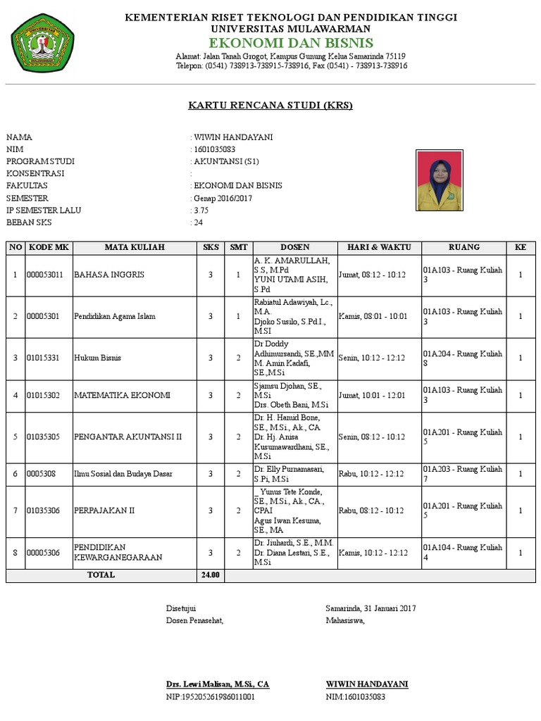 Https Portal-Feb - Unmul.ac | PDF