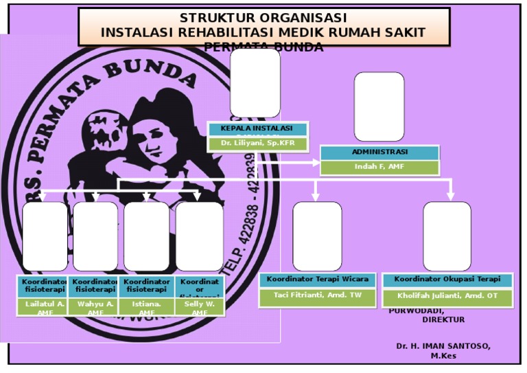 STRUKTUR ORGANISASI Fisioterapi | PDF