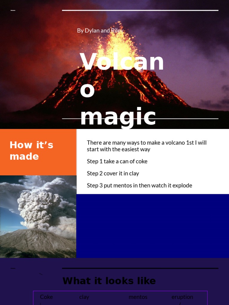 Volcano Magic | PDF | Science & Mathematics