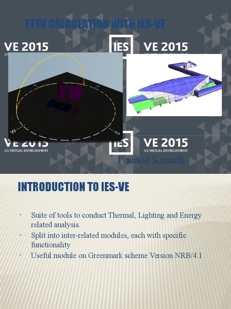 ETTV Calculation With IES-VE | PDF