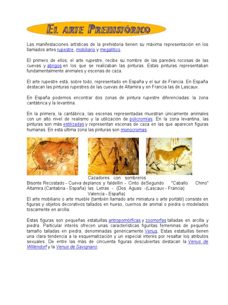 Arte de Las Decadas (Epocas) | PDF | Arte roquero | Mesopotamia