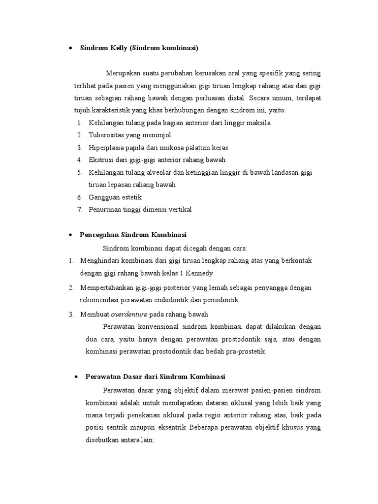 Sindrom Kelly | PDF