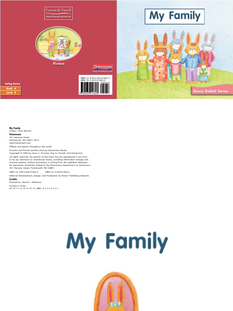 My Family: Bunny Rabbit Series | PDF