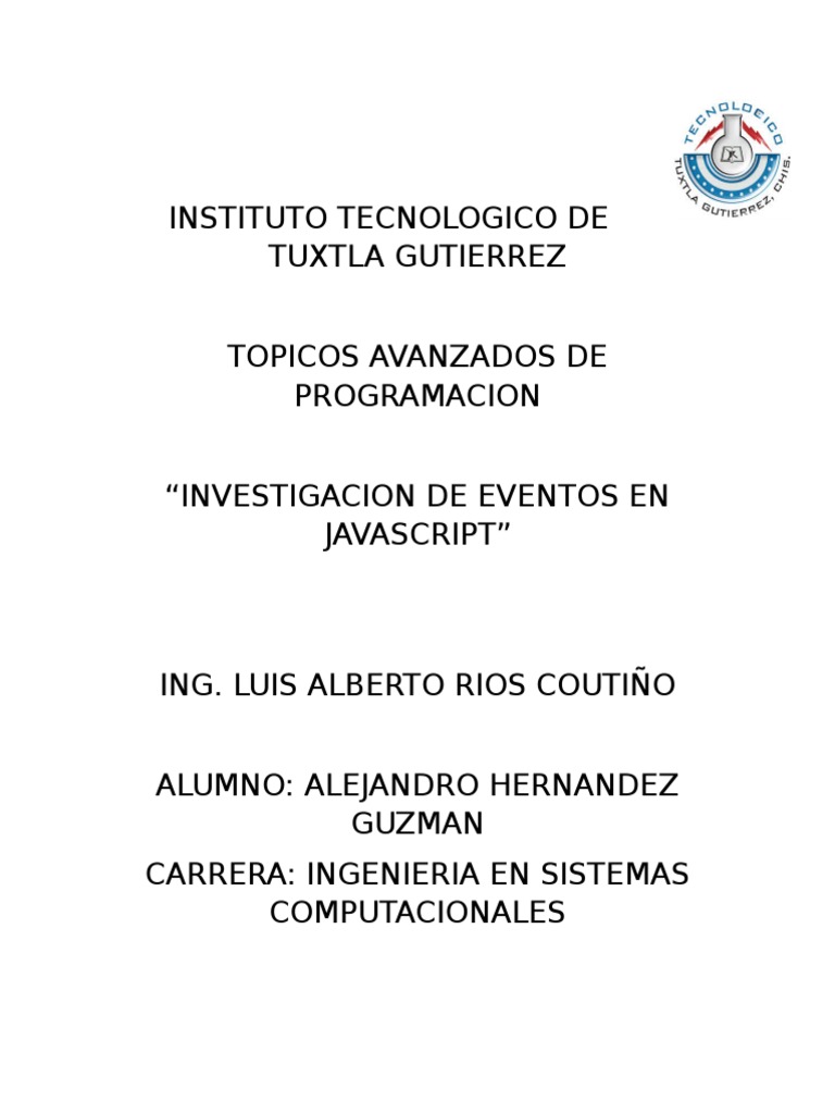 Investigacion Javascript | PDF | Script Java | Ventana (informática)