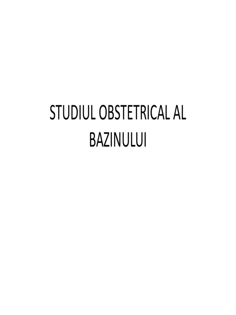 Bazinul Osos PDF | PDF