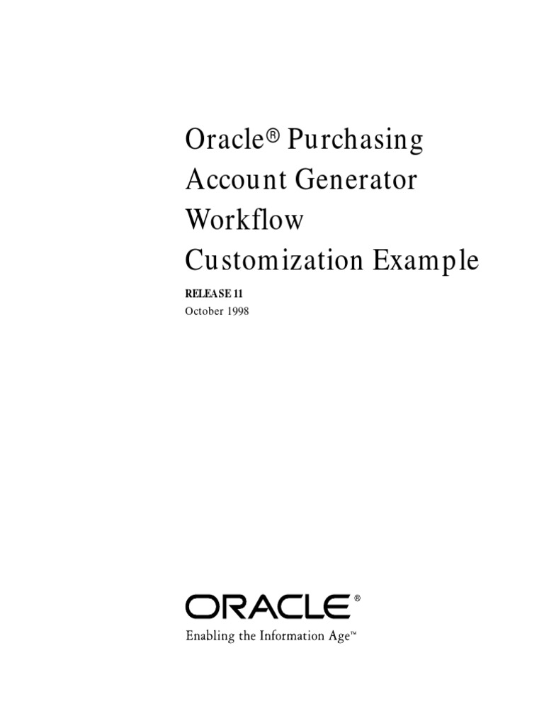 Po Acct Generator Customization | PDF | Oracle Database | Subroutine