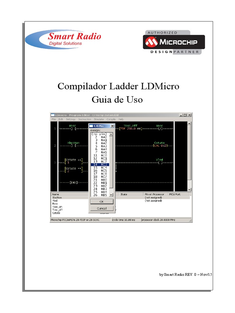 LD Micro Guia Uso | PDF | Compilador | Programas