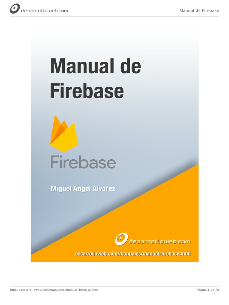 Manual Firebase | PDF | Red mundial | Internet y web