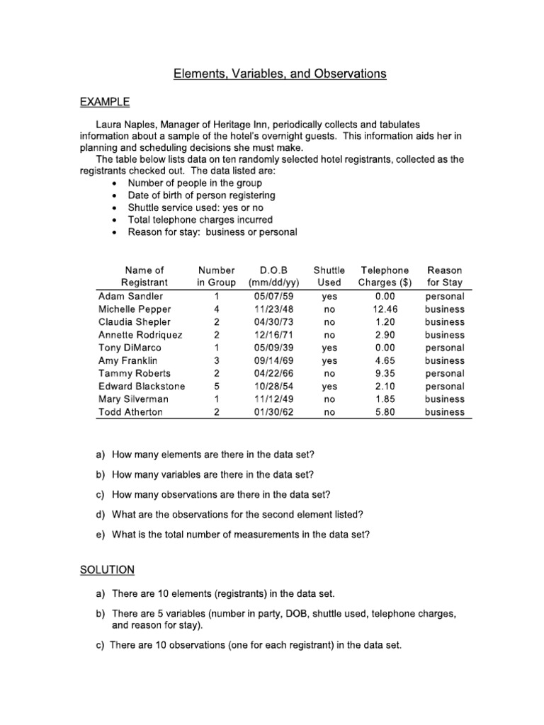 1.2.data - Word Document-Elements, Variables, and Observations ...