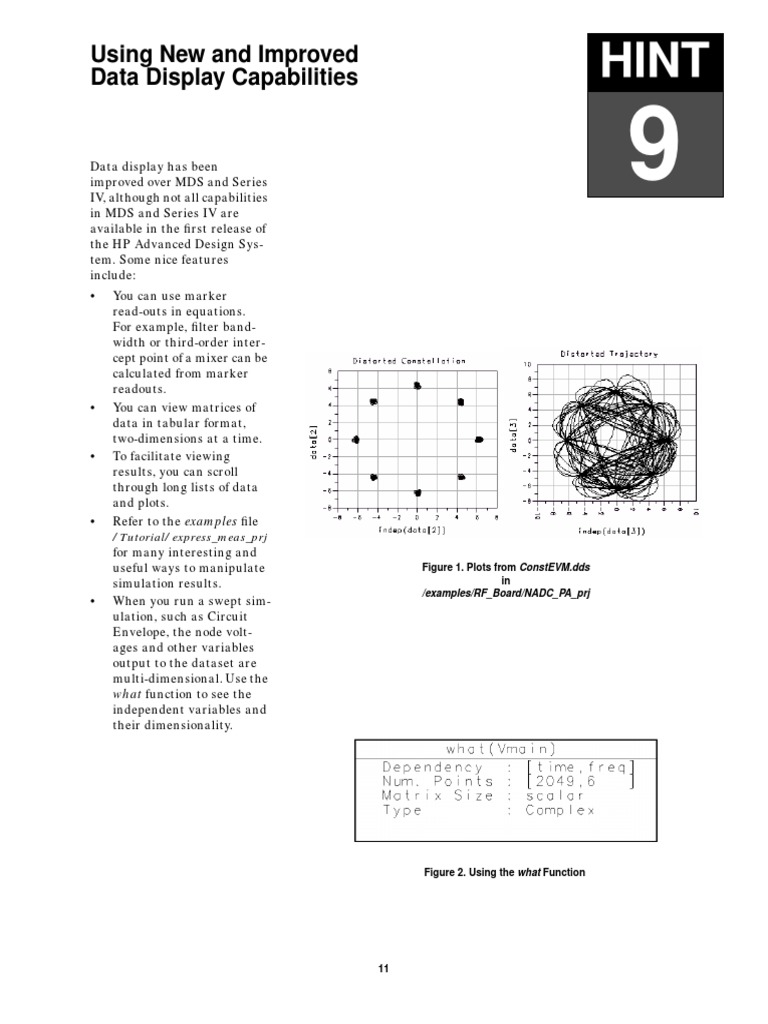 Advanced Data Display Features | PDF
