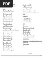 Evergreen Chords by Richy Mitch | PDF