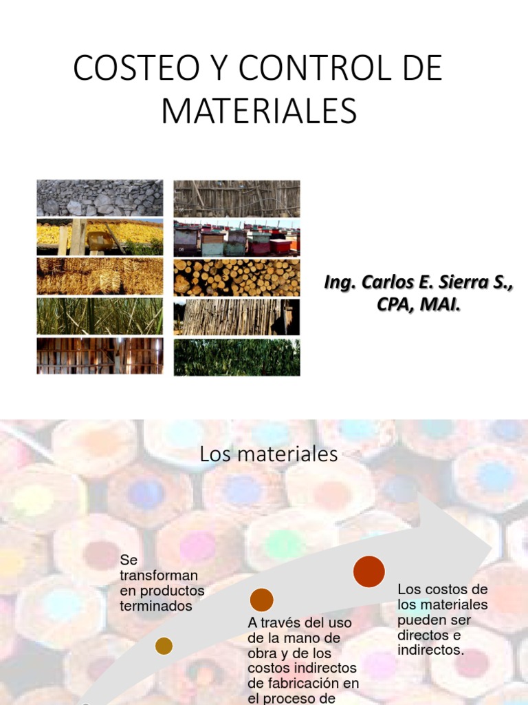 Control de Materiales PDF | PDF | Costo | Inventario