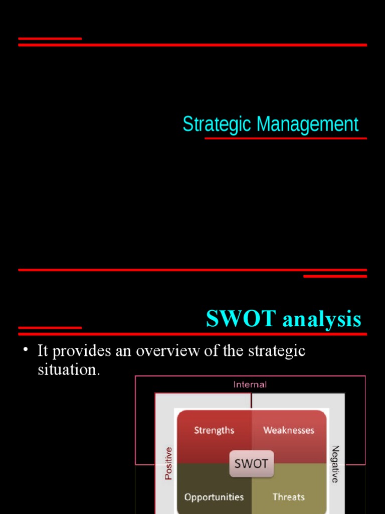 SWOT Analysis (Session 4) | PDF | Swot Analysis | Accountability