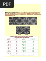 Standard Torque Values Chart | PDF | Screw | Building Materials