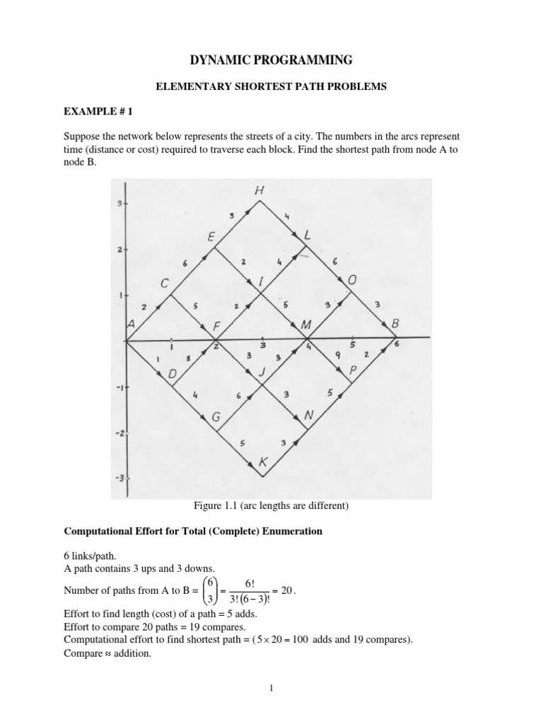 Ie 519 Dynamic Programming Pdf Dynamic Programming Discrete Mathematics