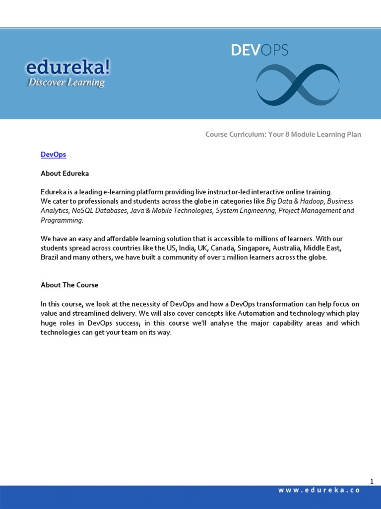 DevOps Course Curriculum Upgraded | PDF | Virtual Machine | Apache Http Server