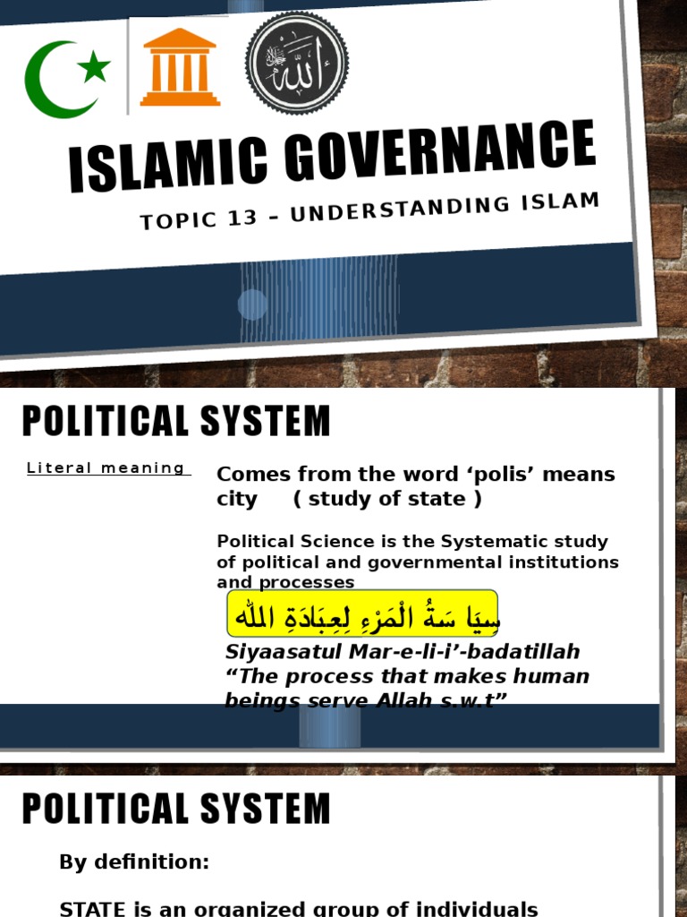 Islamic Political System Overview | PDF | Caliphate | Shura