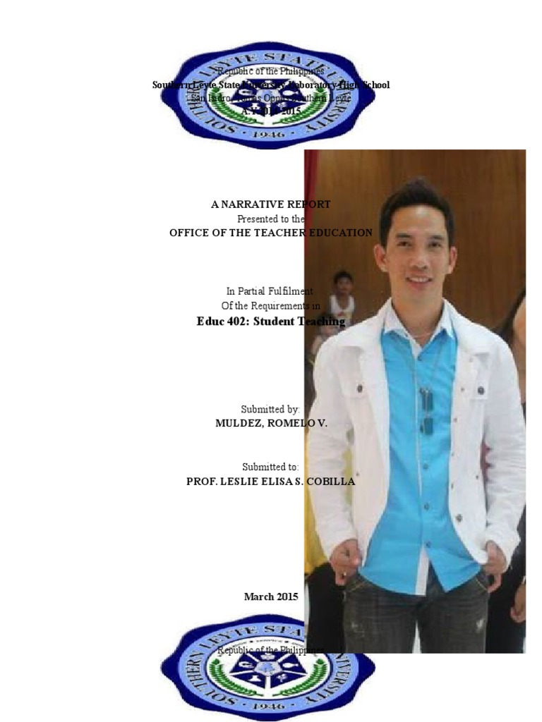 Narrative Report on Teaching Internship | PDF | Mentorship | Teachers