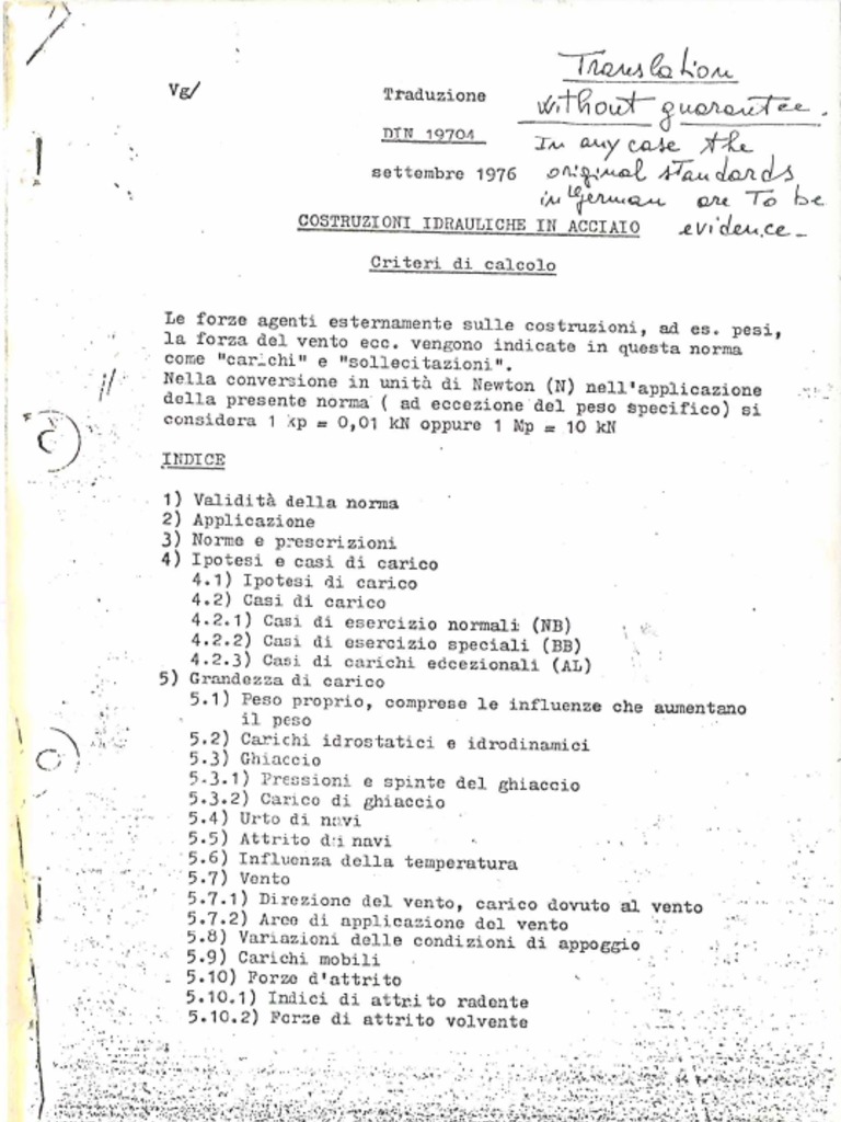 DIN 19704 in Italiano | PDF