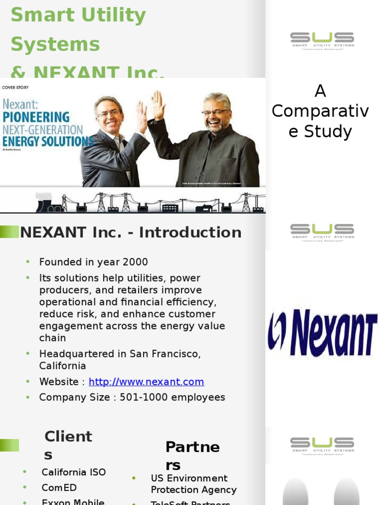 Competitive Study - Nexant | PDF | Efficient Energy Use | Jp Morgan Chase