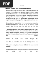 Lesson - 12 The Mouse Maiden ' | PDF