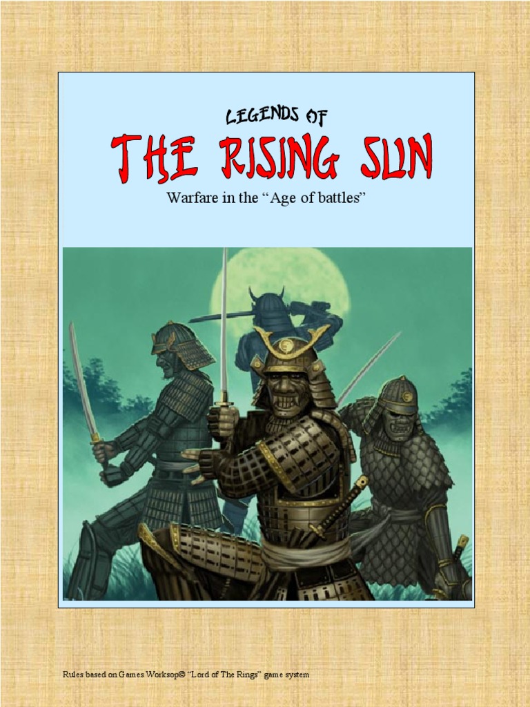 Rising Sun | Samurai | Ninja