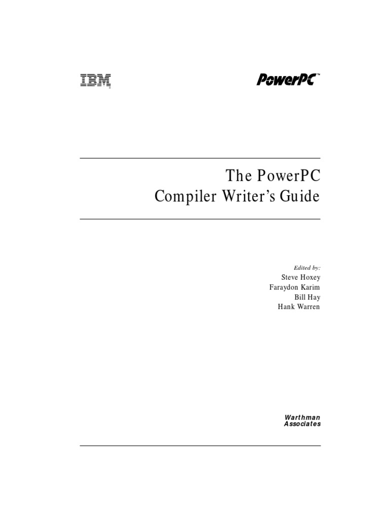 Powerpc CWG | PDF | 64 Bit Computing | Instruction Set
