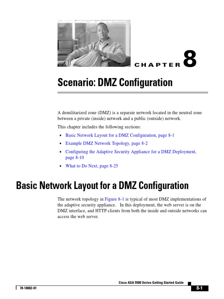 Cisco ASA DMZ Configuration Guide | PDF | Ip Address | World Wide Web