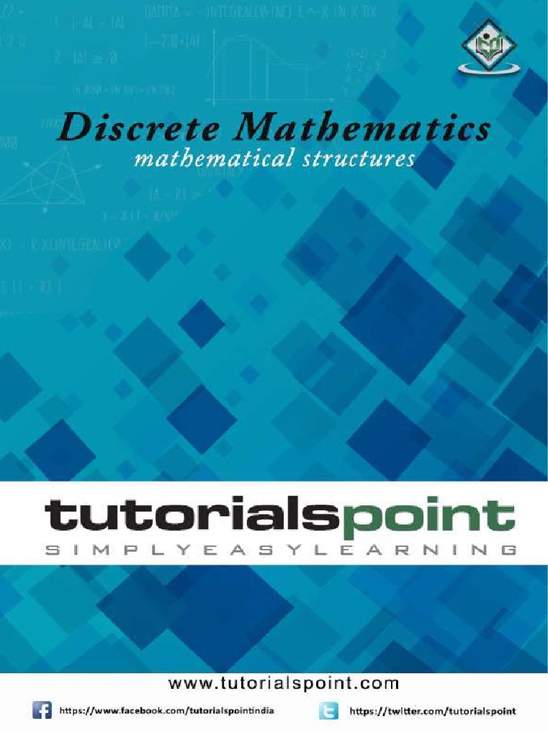 Discrete Mathematics Tutorial | PDF | Set (Mathematics) | Function ...