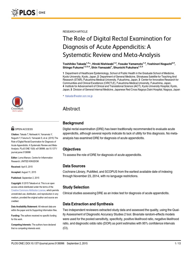 Contoh Systematic Review Dan Meta Analysis | PDF | Sensitivity And ...