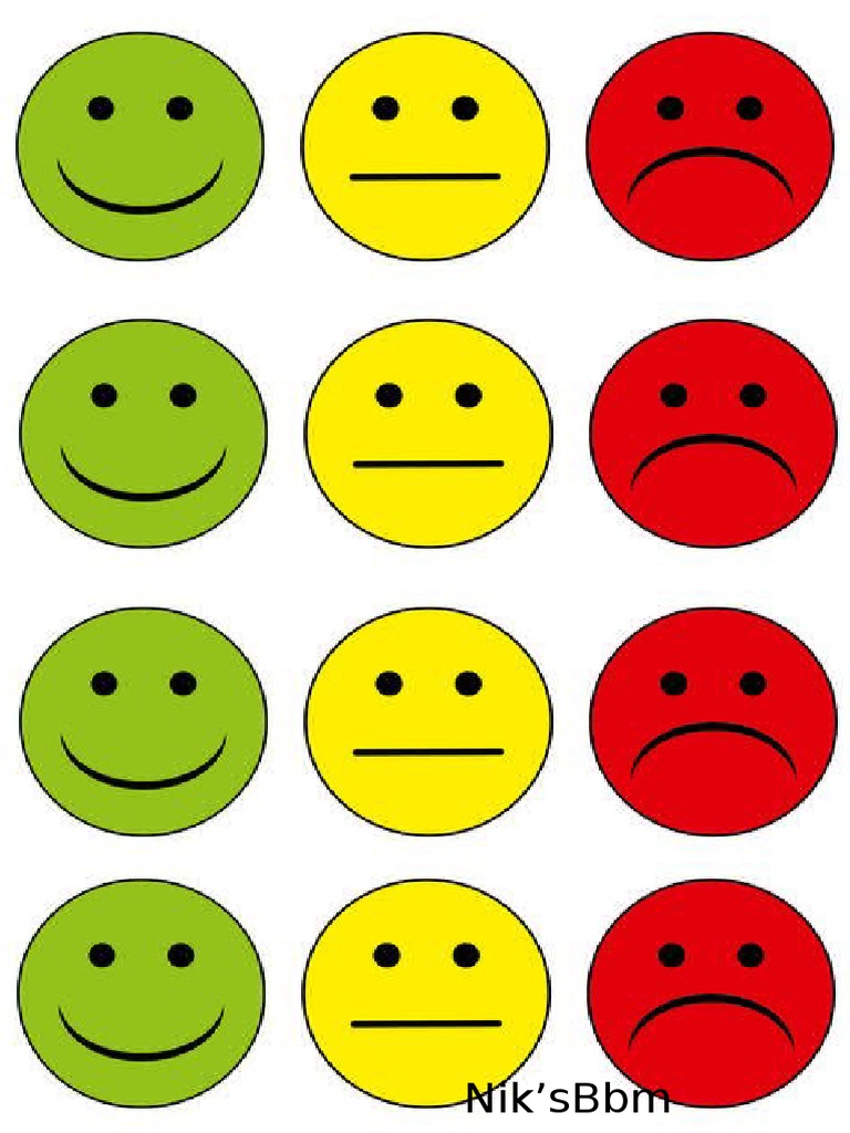 Traffic Light Smiley | PDF