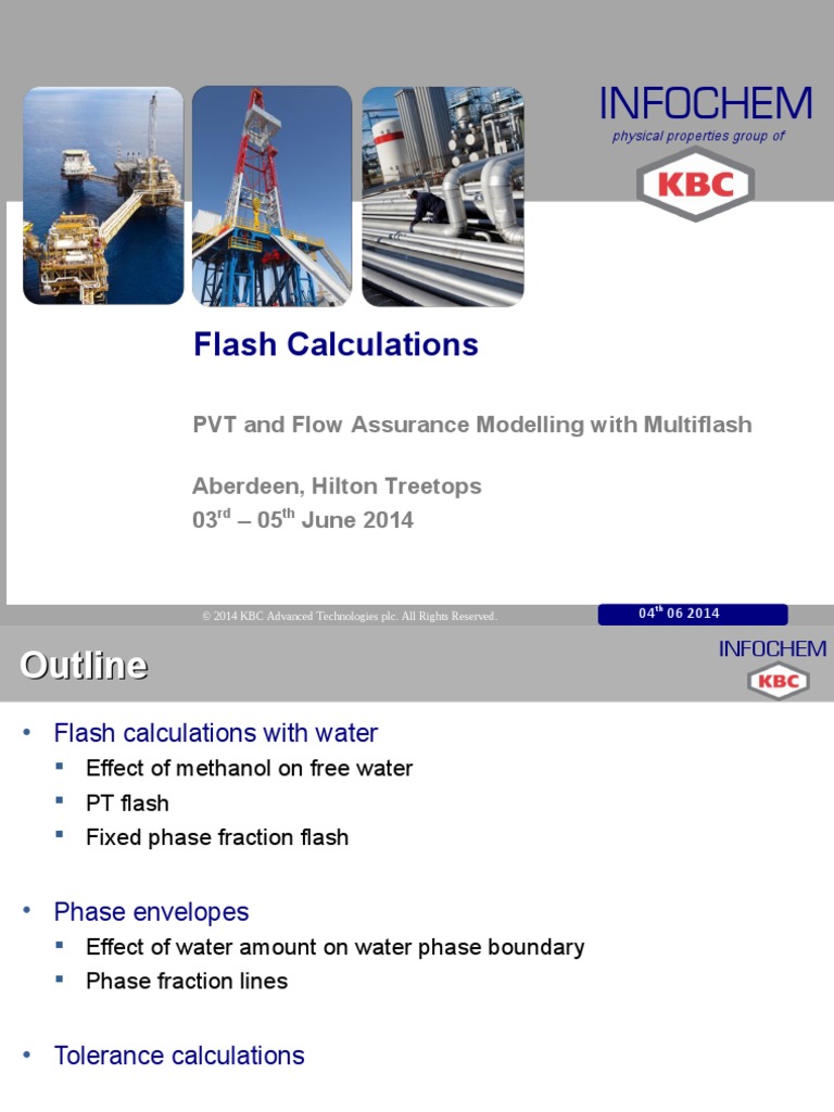 Flash Calculations | PDF | Phase (Matter) | Gases