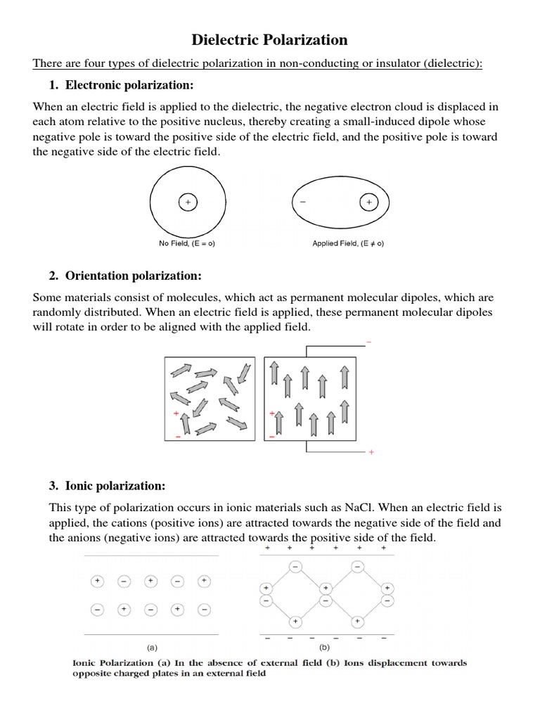 Dielectric Polarization | PDF