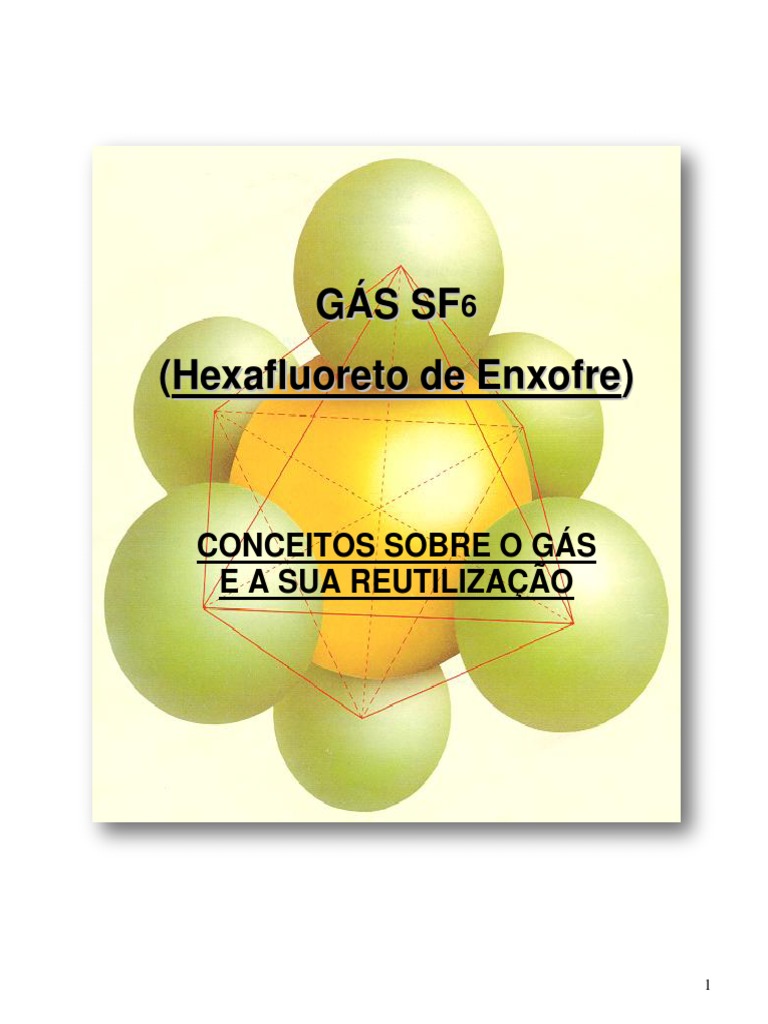 Análise e Reutilização do Gás SF6 | PDF | Umidade | Água