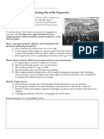 Evaluating Sources Hoover v. FDR | PDF | Great Depression | Franklin D ...