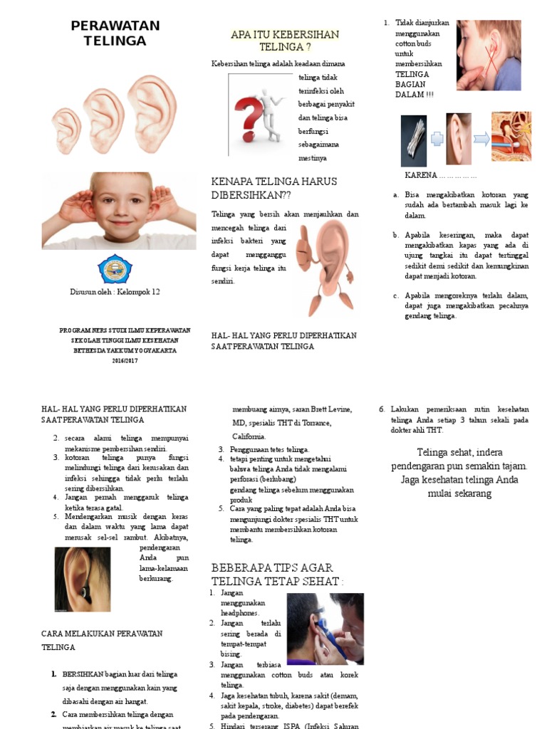 Leaflet Telinga | PDF