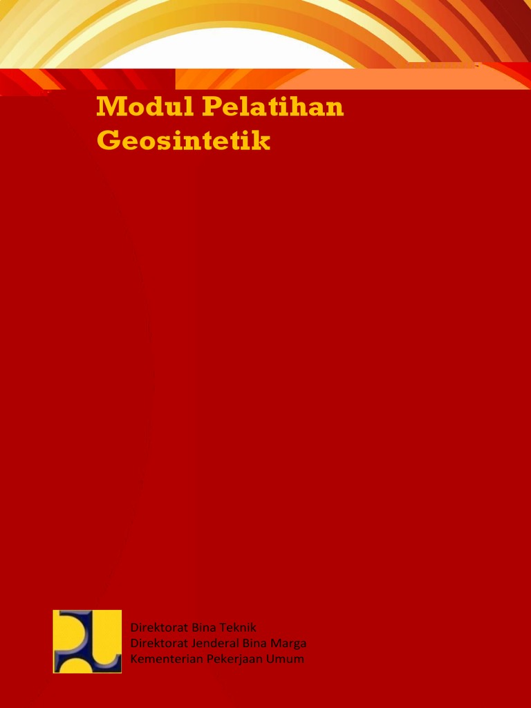 Perencanaan Geosintetik untuk Lereng | PDF