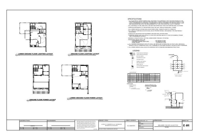 Electrical Drawing Details | Download Free PDF | Electrical Wiring | Wire