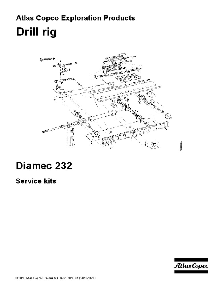 6991 5013 01 Diamec 232 KIts de peças .pdf | PDF | Washer (Hardware ...