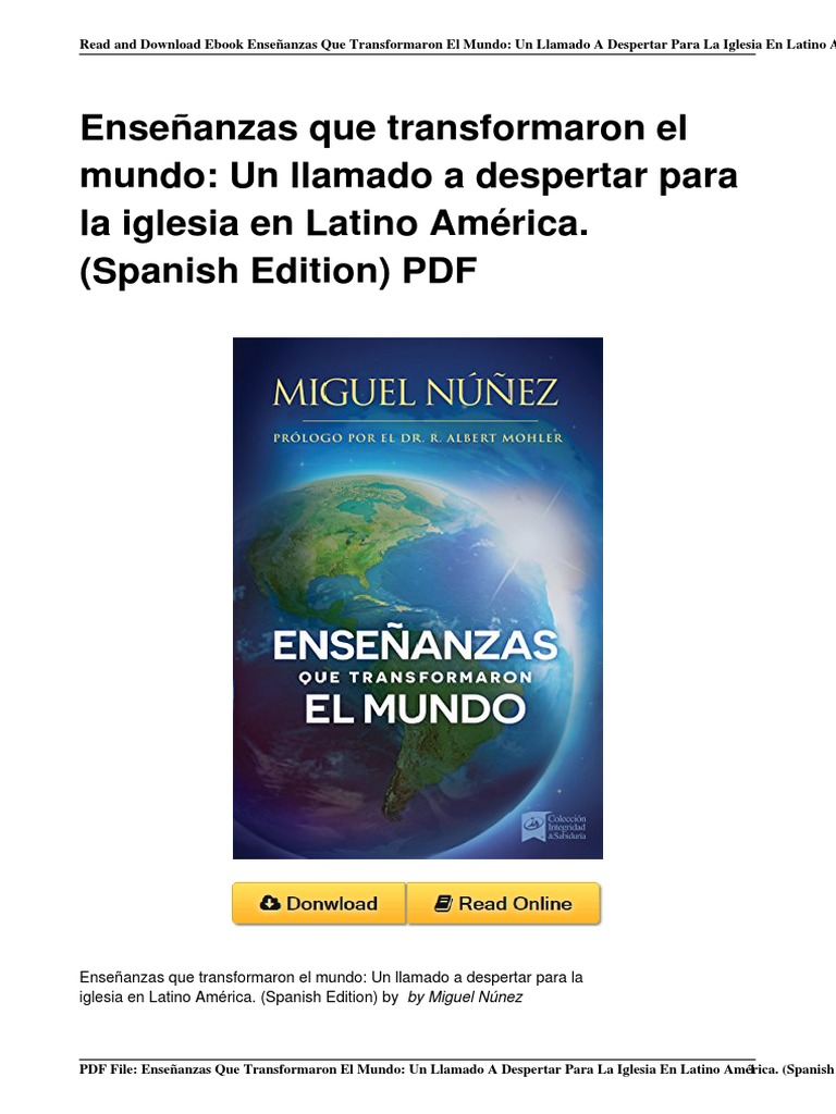 Enseñanzas Que Transformaron El Mundo | PDF | Religión y creencia