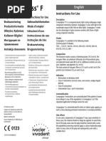 Monobond Plus - Instructions For Use | PDF | Water | Materials