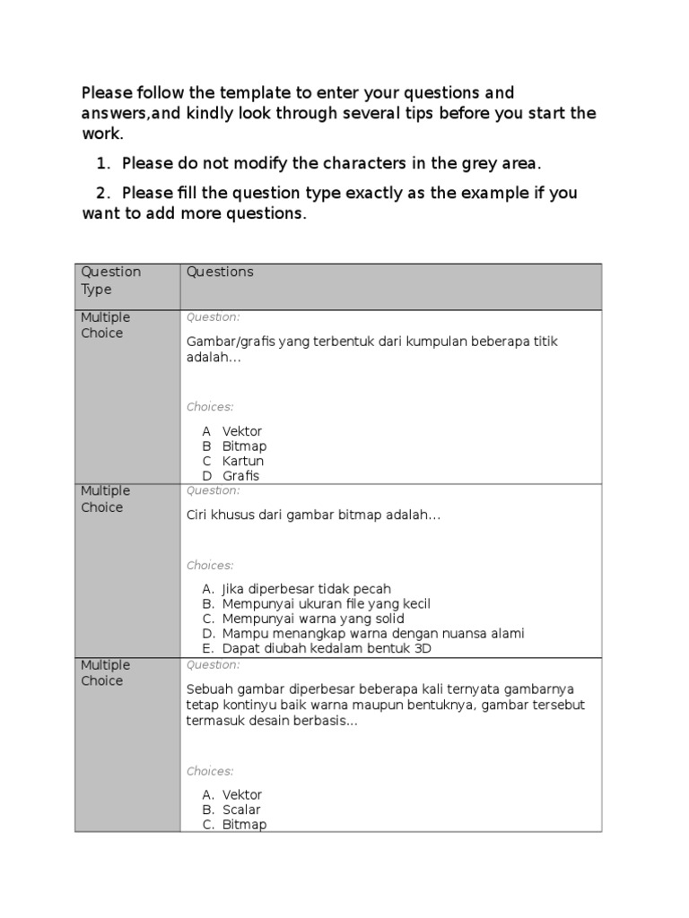 Type Questions | PDF