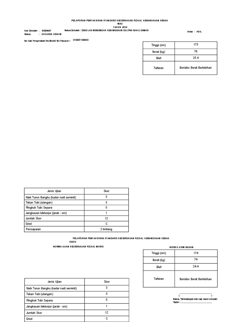 Contoh Segak | PDF
