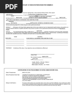 3.3-Notice of Fault | PDF | Notary Public | United States Postal Service
